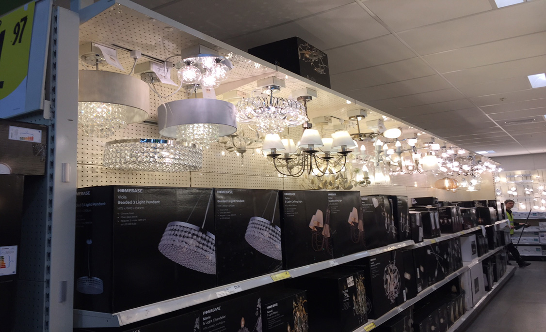 Homebase Lighting and Bulb review - Equipment 4 Retail